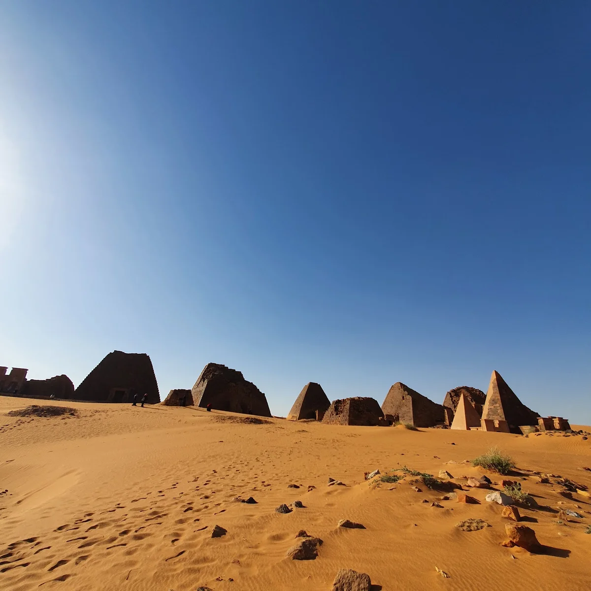 Meroe Pyramid Begarawiyah in Kabushiya - Ask AI | mindtrip