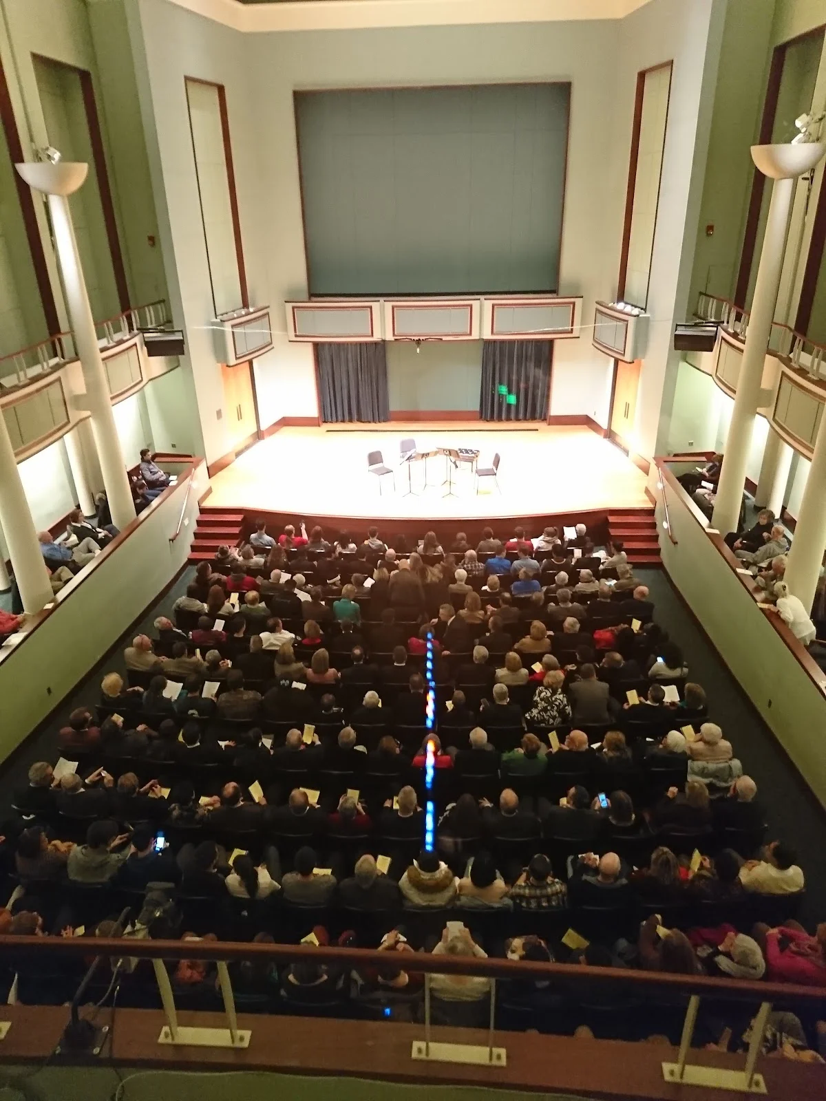 Gore Recital Hall in the Roselle Center for the Arts