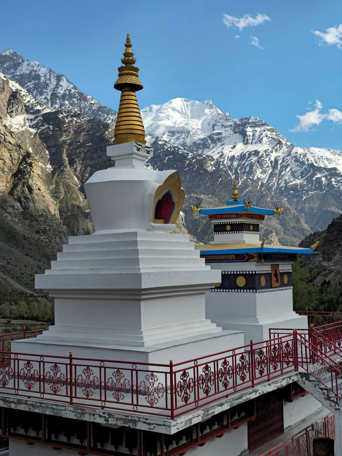The Gemur Buddhist Monastery - Lahul and Spiti District, Himachal ...