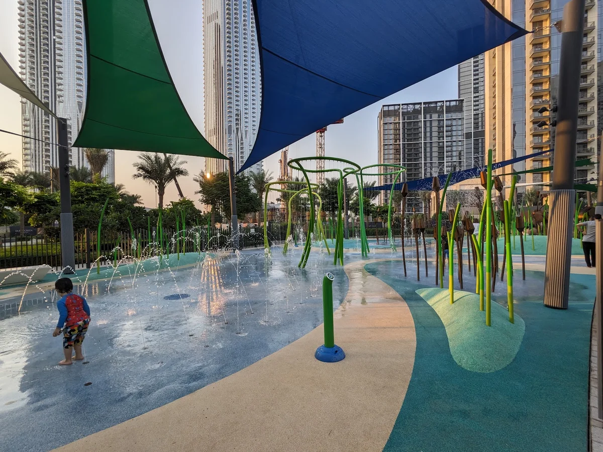 Dubai Creek Harbour - Central Splash Park
