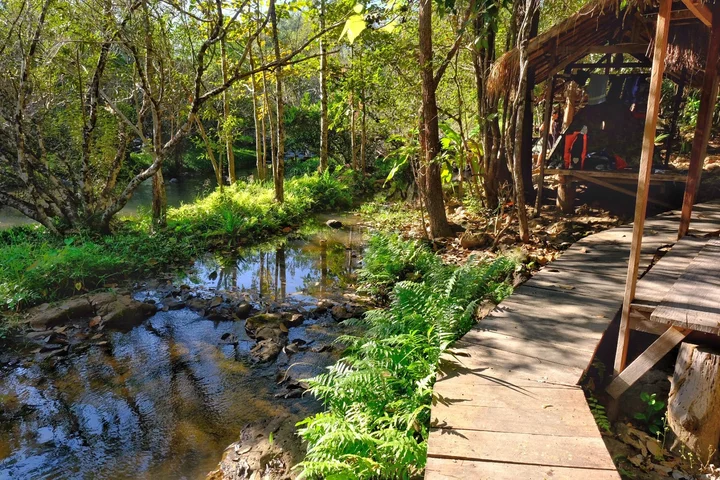 Tad Faek Waterfall in Sekong - Ask AI | mindtrip
