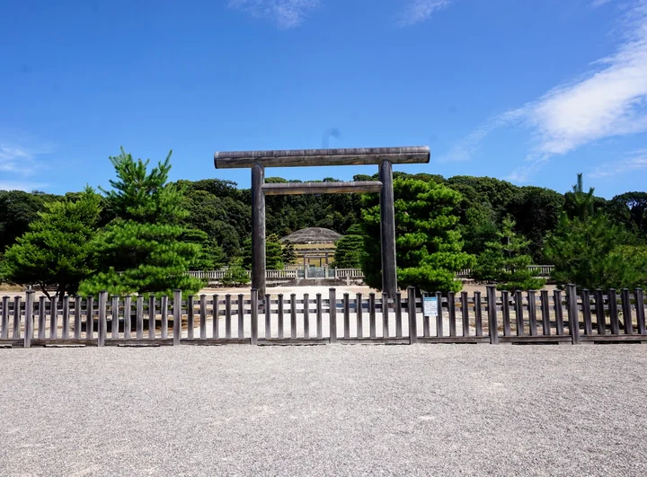 Mausoleum of Emperor Meiji at Fushimi Momoyama